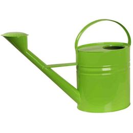 siena GARDEN - Zinkgießkanne 10 l grün Stahlblech, verzinkt