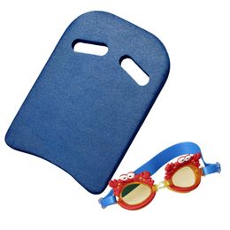 BEST Sporting Schwimmbrett Set mit Schwimmbrille Kinder ab 6 Jahre und Schwimmbrett Erwachsene I Schwimmhilfe Erwachsene I Ideale Schwimmlernhilfe für Kinder und Erwachsene