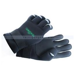 Unger GLO2Z Neoprenhandschuhe ErgoTec XXL Gr. 10, robuste Kälteschutzhandschuhe, textiles Neopren