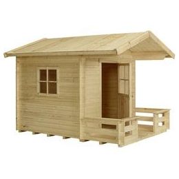 Plus Spielhaus mit Terrasse 182 x 161 cm + 72 cm Terrasse