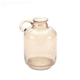 Vase Bubble in Bernsteinfarben