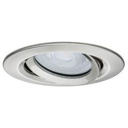 Paulmann LED-Deckenleuchte Nova Premium Alufarben/Zinkfarben max. 7 W Deckenlampe