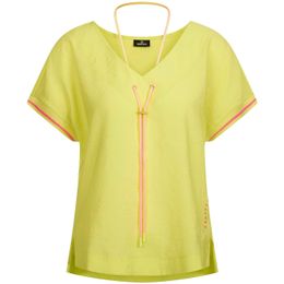 V-Shirt Sportalm KITZBÜHEL Gr. 36, gelb (yew green) Damen Shirts V-Shirts