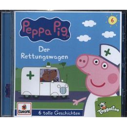 Peppa Pig Hörspiele - Der Rettungswagen (und 5 weitere Geschichten),1 Audio-CD - Peppa Pig Hörspiele (Hörbuch)