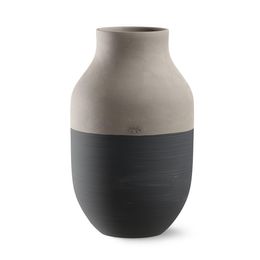 KÄHLER DESIGN Kähler Design - Omaggio Circulare Vase, H 31 cm, anthrazit grau