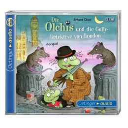 Die Olchis-Kinderroman - 7 - Die Olchis und die Gully-Detektive von London - Erhard Dietl (Hörbuch)