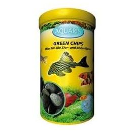 Aquarium Fischfutter für Welse - AQUARIS Green Chips