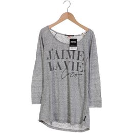 Maison Scotch Damen Langarmshirt, grau