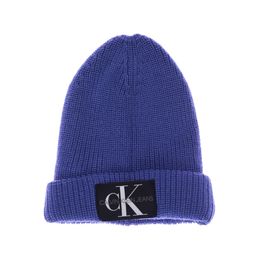 Calvin Klein Jeans Damen Hut/Mütze, blau
