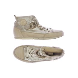 Paul Green Damen Sneakers, gold, Gr. 4