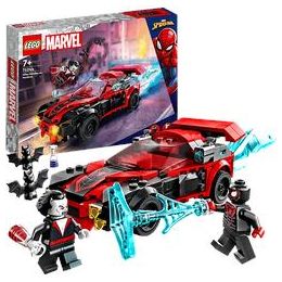 LEGO Marvel 76244 Miles Morales vs. Morbius Bausatz, Mehrfarbig
