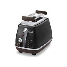 De'Longhi DE'LONGHI Toaster Schwarz Edelstahl 900 W CTOV 2103.BK