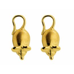 Adelia´s Paar Ohrhänger ADELIA´S "Damen Goldschmuck 1 333 Gold Ohrringe / Ohrstecker Maus" Gr. Damen, goldfarben (gold) Damen Ohrhänger