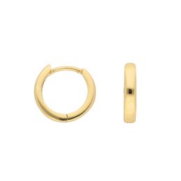 Adelia´s Paar Ohrhänger ADELIA´S "1 333 Gold Ohrringe / Creolen Ø 12 mm" Gr. Damen, Gelbgold 333, goldfarben (gold) Damen Ohrhänger