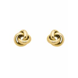 Adelia´s Paar Ohrhänger ADELIA´S "1 333 Gold Ohrringe / Ohrstecker Knoten" Gr. Damen, Gelbgold 333, goldfarben (gold) Damen Ohrhänger
