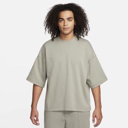 Nike Sportswear Tech Fleece Reimagined extragroßes Kurzarm-Sweatshirt für Herren - Grau