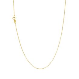 Collier Amor "2014508" Halsketten Gr. Gelbgold 375, Länge: 38 cm, gelb (gelbgold 375) Damen Colliers