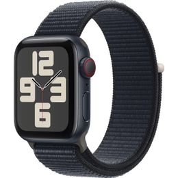 Smartwatch Apple "Watch SE GPS 40 mm Aluminium + Cellular M/L" Smartwatches blau (midnight) Fitness-Tracker