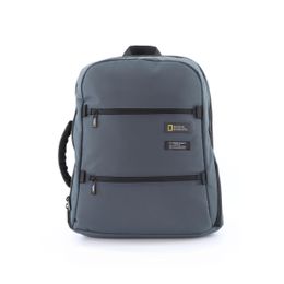 Cityrucksack National Geographic "Mutation" Gr. B: 16 cm, grau Rucksäcke