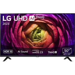 G (A bis G) LG LCD-LED Fernseher "50UR73006LA" schwarz LED Fernseher Bestseller