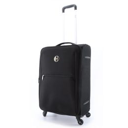 Koffer ELLE "Mode" Gr. B/H/T: 40.00 cm x 60.00 cm x 22.00 cm, schwarz Koffer Trolleys