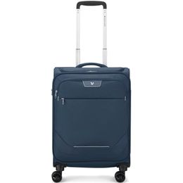 Handgepäck-Trolley Roncato "Joy Carry-on, 55 cm, erweiterbar, dunkelblau" Gr. B/H/T: 55 cm x 40 cm x 20 cm 42 l, blau (dunkelblau) Koffer Trolleys