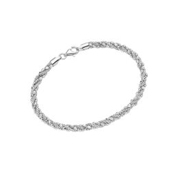 Armband Firetti "Schmuck Geschenk Silber 925 Armschmuck Armkette Fantasie" Armbänder Gr. Silber 925 (Sterlingsilber), silberfarben Damen Armbänder Silber