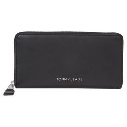 Geldbörse Tommy Jeans "TJW ESS MUST LARGE ZA" schwarz (black) Kleinlederwaren Geldbörsen