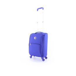 Koffer ELLE "Mode" Gr. B/H/T: 23 cm x 46.00 cm x 23 cm, blau Koffer Trolleys