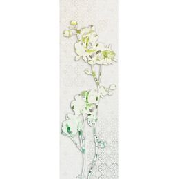 ARCHITECTS PAPER Fototapete "Absence Of Time" Tapeten Gr. B/L: 1 m x 2,8 m, bunt (blau, grau, grün) Fototapeten Blumen