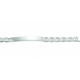 Adelia´s Silberarmband ADELIA´S "925 Silber Stegpanzer Armband 21 cm" Armbänder Gr. 21, Silber 925 (Sterlingsilber), silberfarben (silber) Damen Armbänder Silber