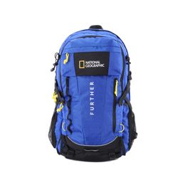 Cityrucksack National Geographic "Destination" Gr. B: 35.00 cm, blau Rucksäcke