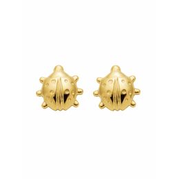 Adelia´s Paar Ohrhänger ADELIA´S "333 Gold Ohrringe Ohrstecker Marienkäfer" Gr. Damen, Gelbgold 333, goldfarben (gold) Damen Ohrhänger