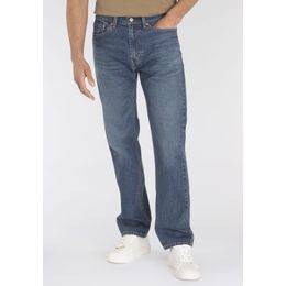 Levi's Straight-Jeans LEVI'S "505" Gr. 33, Länge 32, blau (sunset down) Herren Jeans Straight Fit
