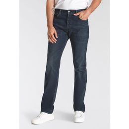 Levi's Straight-Jeans LEVI'S "501 ORIGINAL" Gr. 36, Länge 32, blau (block crusher) Herren Jeans Straight Fit mit Markenlabel Bestseller