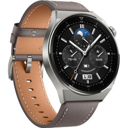 Smartwatch Huawei "Watch GT3 Pro 46mm" Smartwatches grau Fitness-Tracker