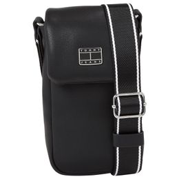 Handytasche Tommy Jeans "TJW ESS CITY GIRL PHONE POUCH" Gr. B/H/T: 10 cm x 17,5 cm x 4 cm, schwarz (black) Damen Taschen Smartphone Case Tasche