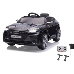 Elektro-Kinderauto Jamara "Ride-on Audi e-tron Sportback schwarz" Elektro-Kinderfahrzeuge schwarz Kinder Elektrofahrzeuge