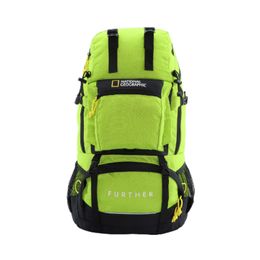 Cityrucksack National Geographic "Destination" Gr. B: 33.00 cm, grün (limette) Rucksäcke