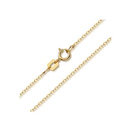 Goldkette Firetti "Schmuck Geschenk Gold 333 Flachankerkette, ca. 1,1 mm breit" Halsketten Gr. 45, Gelbgold 333, Breite: 1,1 mm, gelb (gelbgoldfarben) Damen Goldketten