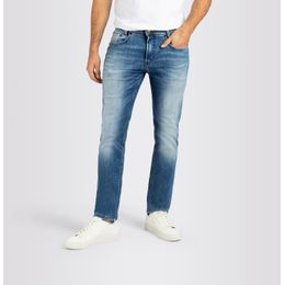 Straight-Jeans MAC "Flexx-Driver" Gr. 33, Länge 32, blau (venblueused) Herren Jeans Straight Fit