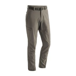 Funktionshose Maier Sports "Torid slim" Gr. 25, Kurzgrößen, braun (schlamm) Herren Hosen Wanderhosen