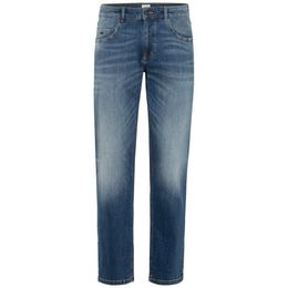 5-Pocket-Jeans Camel Active "WOODSTOCK" Gr. 34, Länge 34, blau (indigo) Herren Jeans 5-Pocket-Jeans