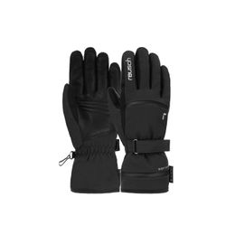 Skihandschuhe Reusch "Alessia GORE-TEX" Gr. 6,5, silberfarben (schwarz, silberfarben) Damen Handschuhe Sporthandschuhe