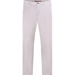 Chinohose Tommy Hilfiger "CHINO CHELSEA GABARDINE GMD" Gr. 31, Länge 32, grau (october grey) Herren Hosen Business mit Logostickerei auf der Hintertasche