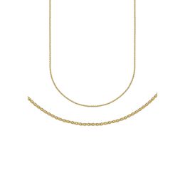 Goldkette Firetti "Schmuck Geschenk Gold 333 Rundankerkette, ca. 1,1 mm breit" Halsketten Gr. 45, Gelbgold 333, Breite: 1,1 mm, gelb (gelbgoldfarben) Damen Goldketten