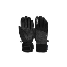 Skihandschuhe Reusch "Tessa STORMBLOXX™" Gr. 6,5, grau (grau, schwarz) Damen Handschuhe Sporthandschuhe