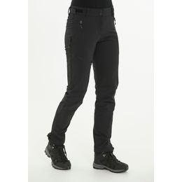 Softshellhose WHISTLER "Rexburg" Gr. 38, EURO-Größen, schwarz Damen Hosen Wanderhosen