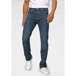 Levi's Straight-Jeans LEVI'S "501 ORIGINAL" Gr. 30, Länge 34, blau (do the rump) Herren Jeans Straight Fit mit Markenlabel Bestseller