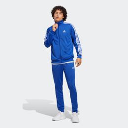 Trainingsanzug adidas Sportswear "M 3S TR TT TS" Gr. XXL, blau (semi lucid blue) Herren Sportanzüge Trainingsanzüge